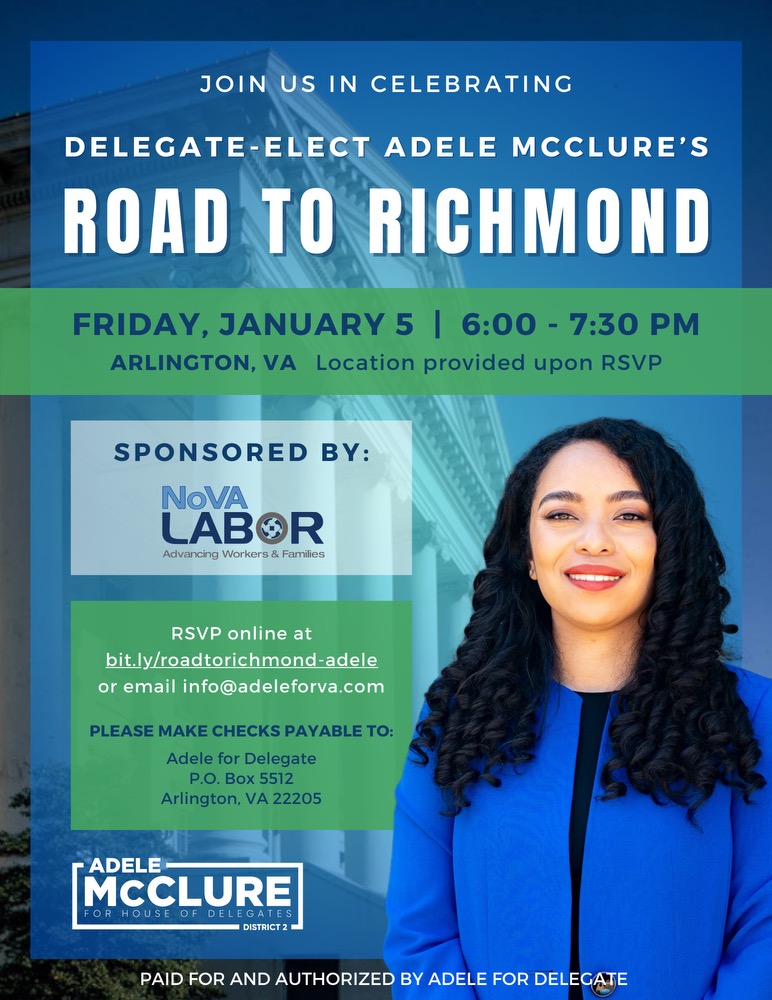 Take Action - Adele McClure for Delegate